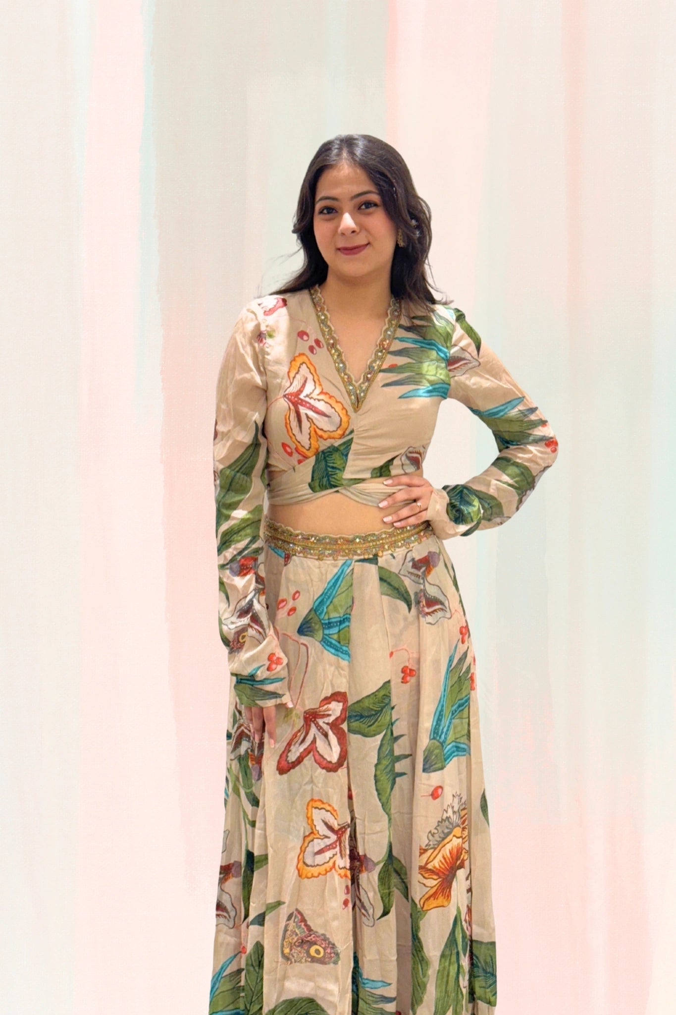 Tropical Bloom Fusion Set – Trina Ethnic